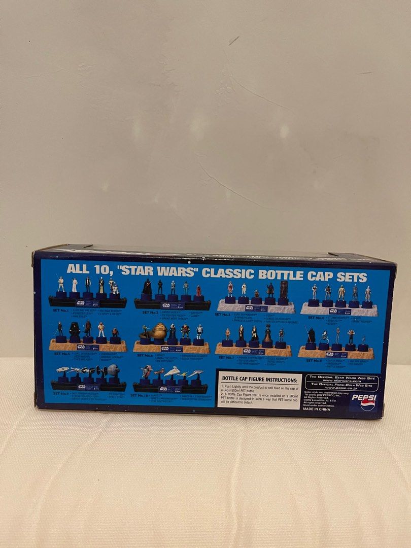 Pepsi Star Wars Bottle Cap Collection on Carousell