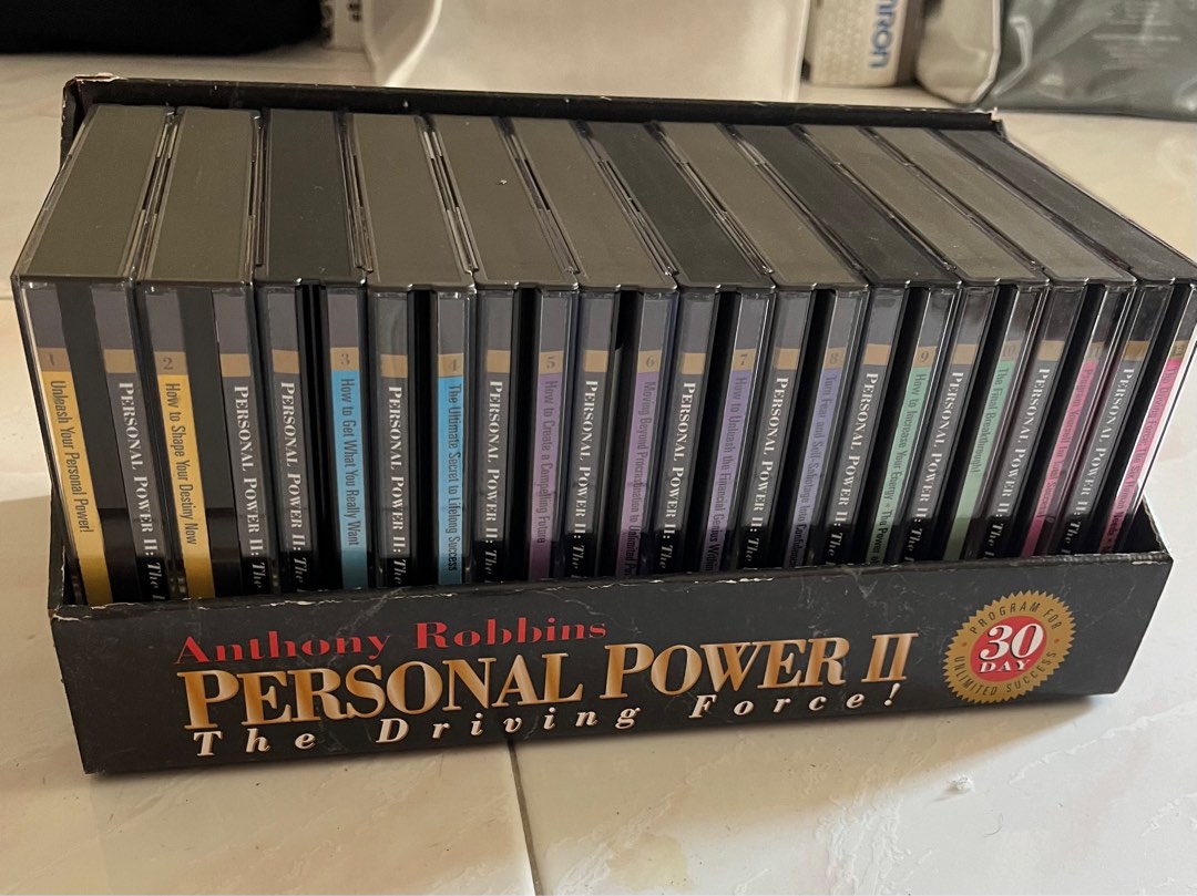 Personal Power II Full 25CD Collection, Hobbies & Toys, Music & Media ...