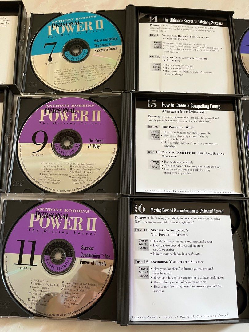 Personal Power II Full 25CD Collection, Hobbies & Toys, Music & Media ...