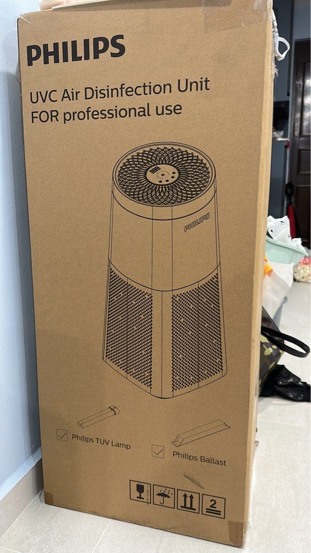 Philips UV-C disinfection floor standing air unit UVCA200 120W 02, TV ...