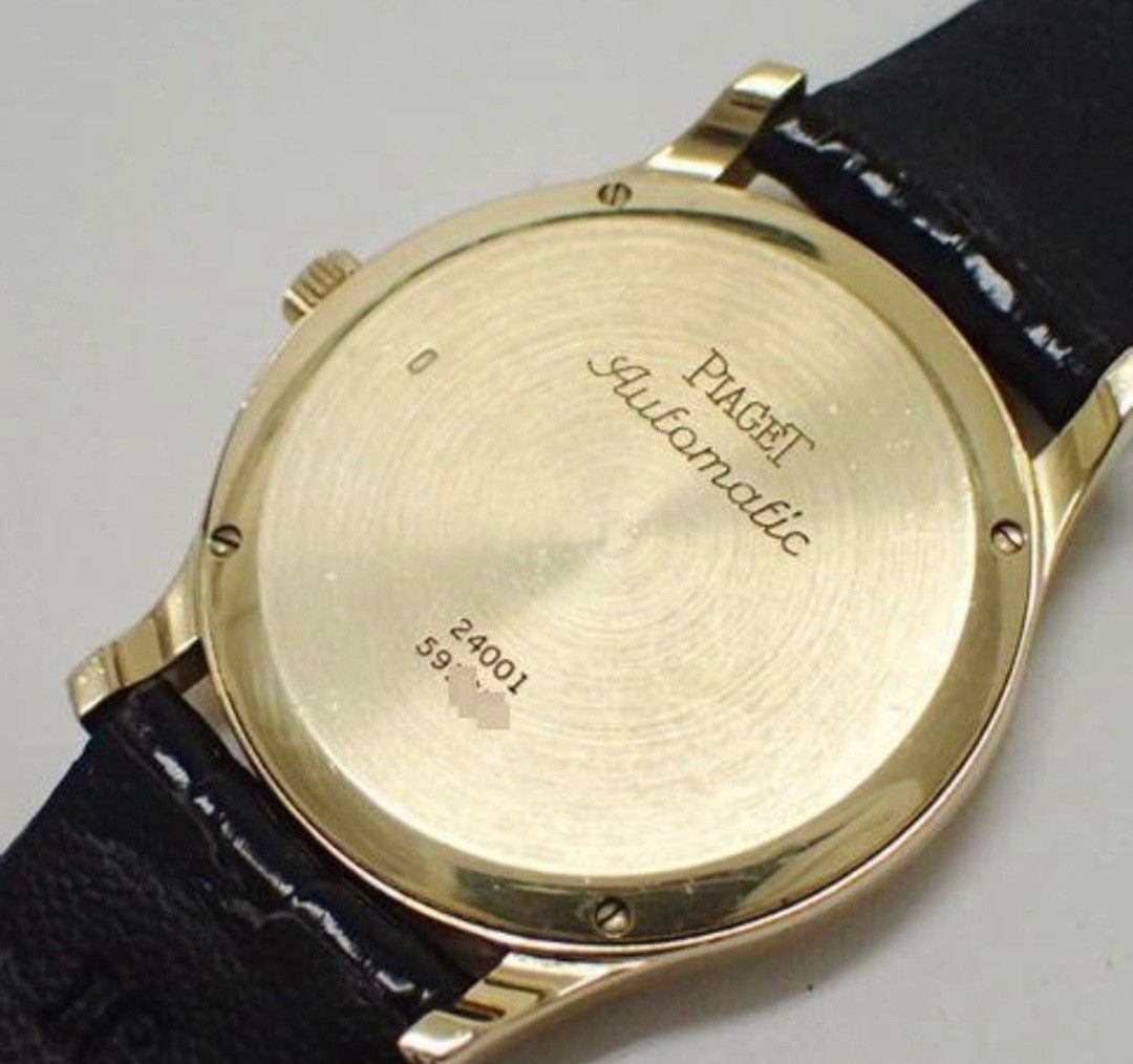 (PIAGET) 35mm vtg rare 18k solid gold piaget - Ref 24001 - 18k solid ...