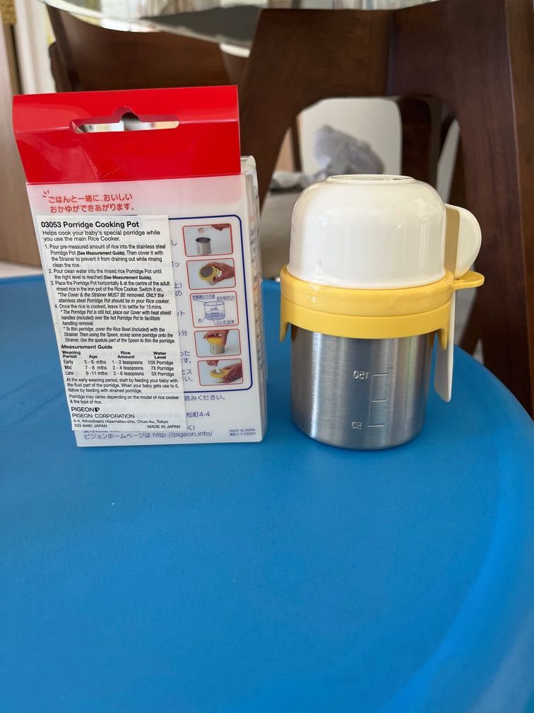 Pigeon porridge cooking pot, Babies & Kids, Nursing & Feeding, Weaning ...