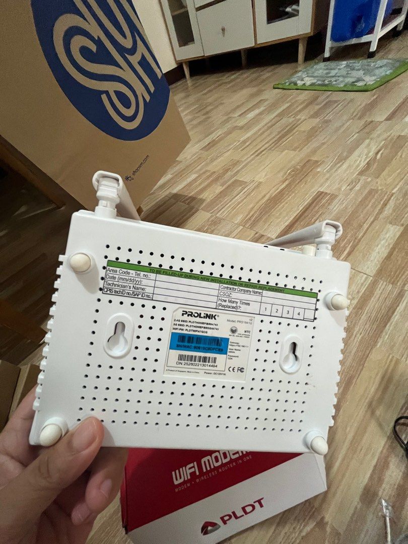 Pldt Wifi Modem Computers And Tech Parts And Accessories Networking On Carousell