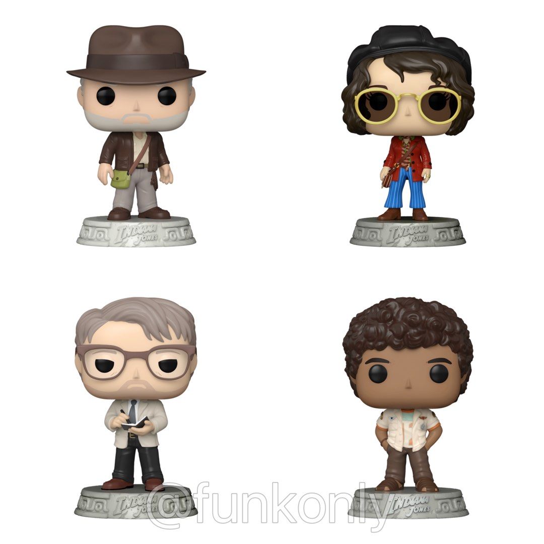 [PO] Indiana Jones and the Dial of Destiny Pop! Vinyl Figures - Indiana Jones #1385/ Helena Shaw ...