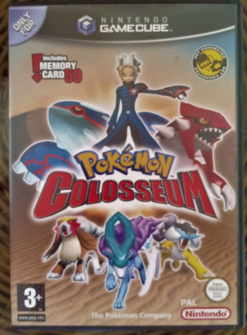 Pokemon Colosseum PAL NINTENDO GAMECUBE with 2 FREE ADDITIONAL GAME AND ...