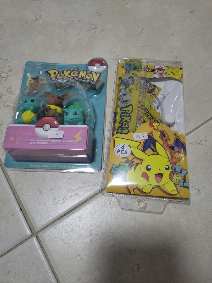 Pokemon rulers set, Hobbies & Toys, Stationery & Craft, Stationery ...
