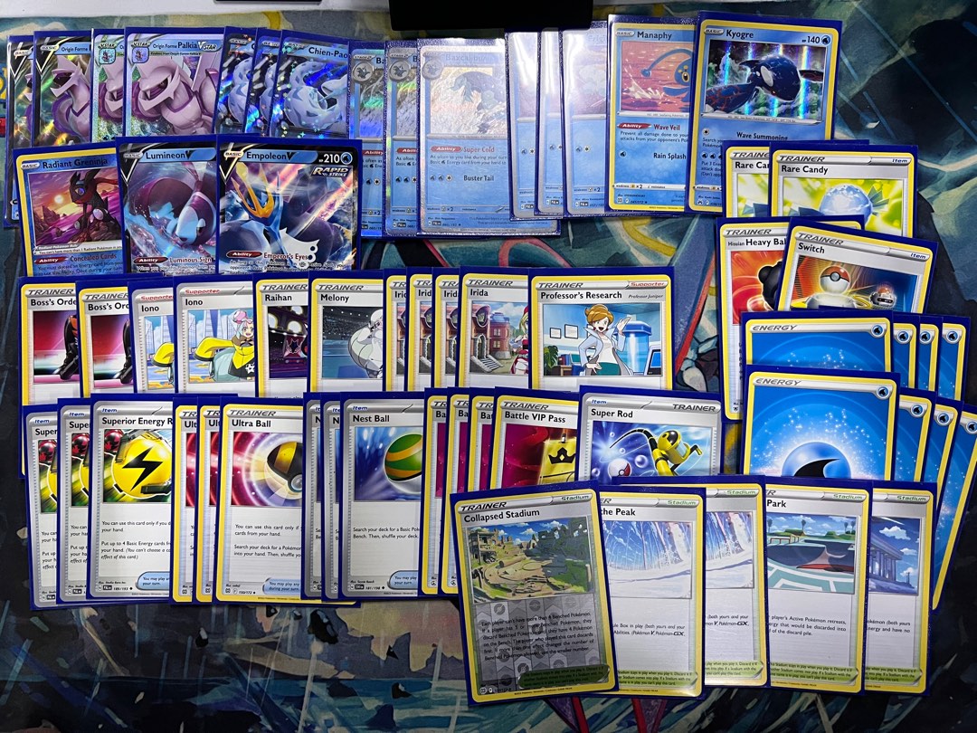 Pokemon TCG Chien Pao / Palkia Deck, Hobbies & Toys, Toys & Games on ...