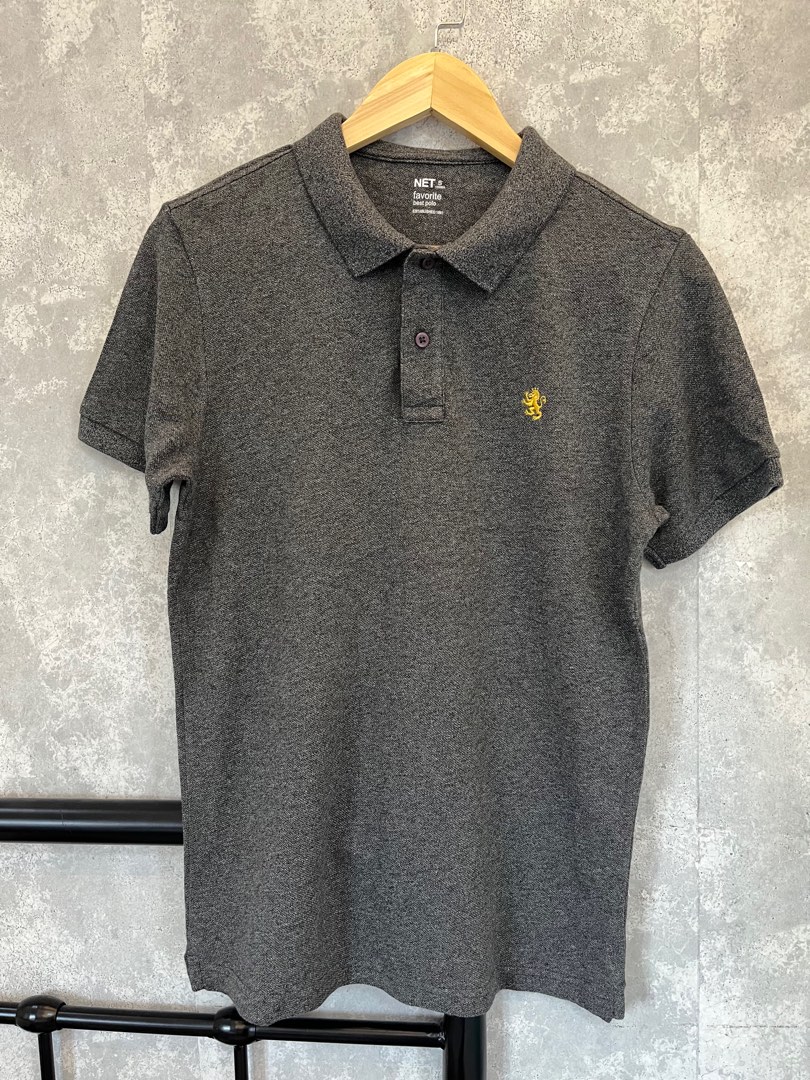 polo shirt acid gray men on Carousell