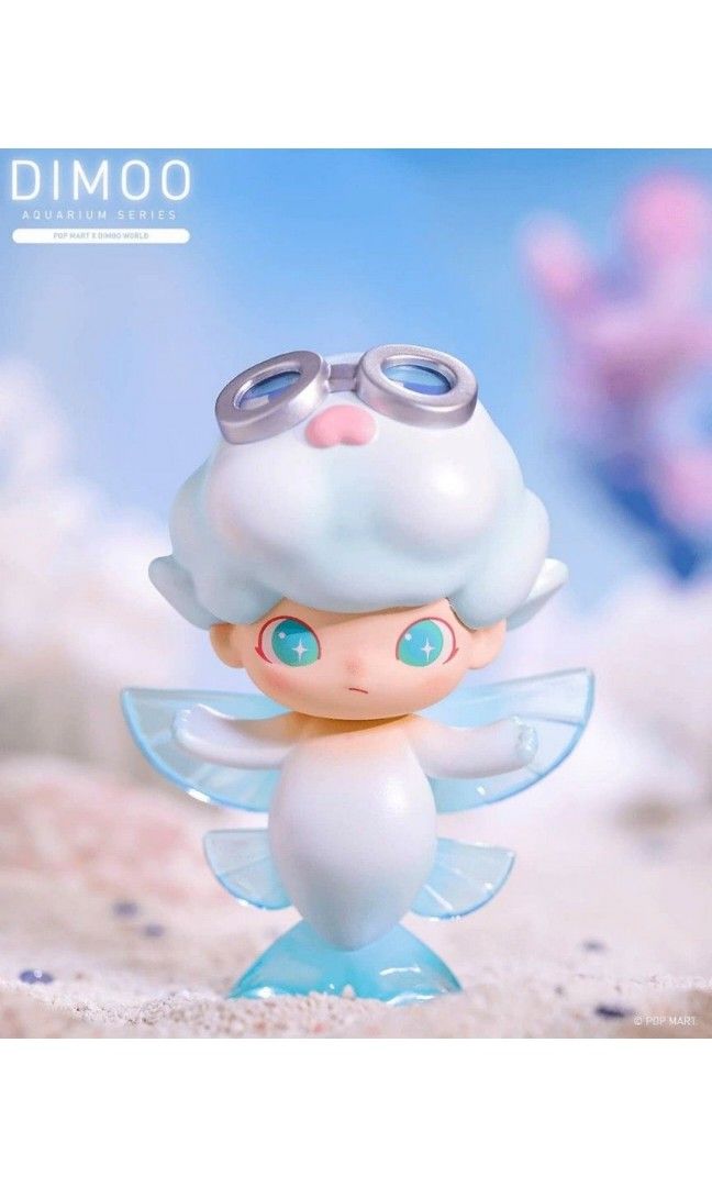 popmart dimoo aquarium flying fish, Hobbies & Toys, Toys & Games on ...