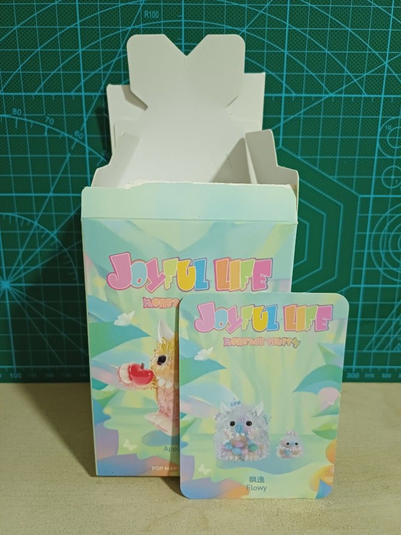 PopMart x Instinctoy - Monster Fluffy Joyful Life series - Flowy ...
