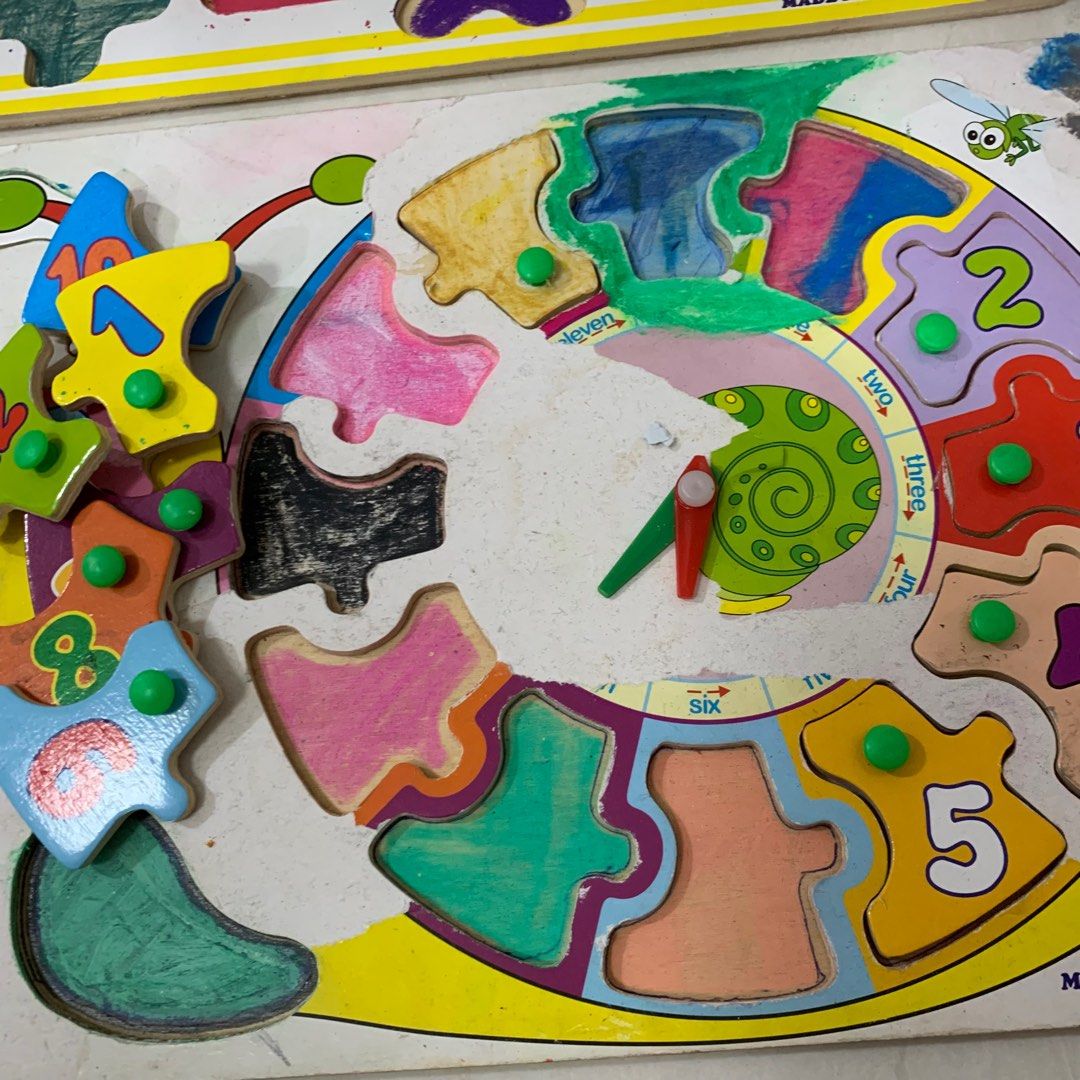 Puzzle angka/puzzle profesi/puzzle anggota badan/puzzle anak on Carousell