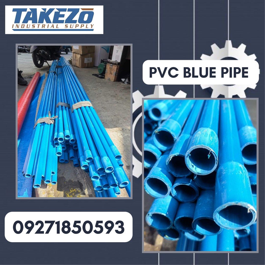 PVC Blue Pipe, Commercial & Industrial, Construction & Building ...