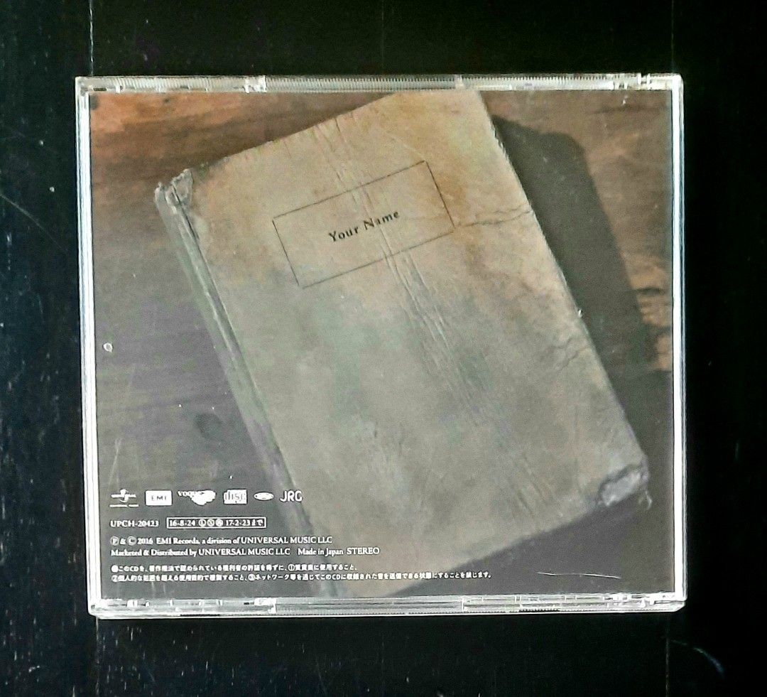 Radwimps - Your Name CD, Hobbies & Toys, Music & Media, CDs & DVDs on ...