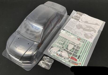RESERVED - Tamiya Mitsubishi Lancer Evolution VII Tommi Body Shell Set ...
