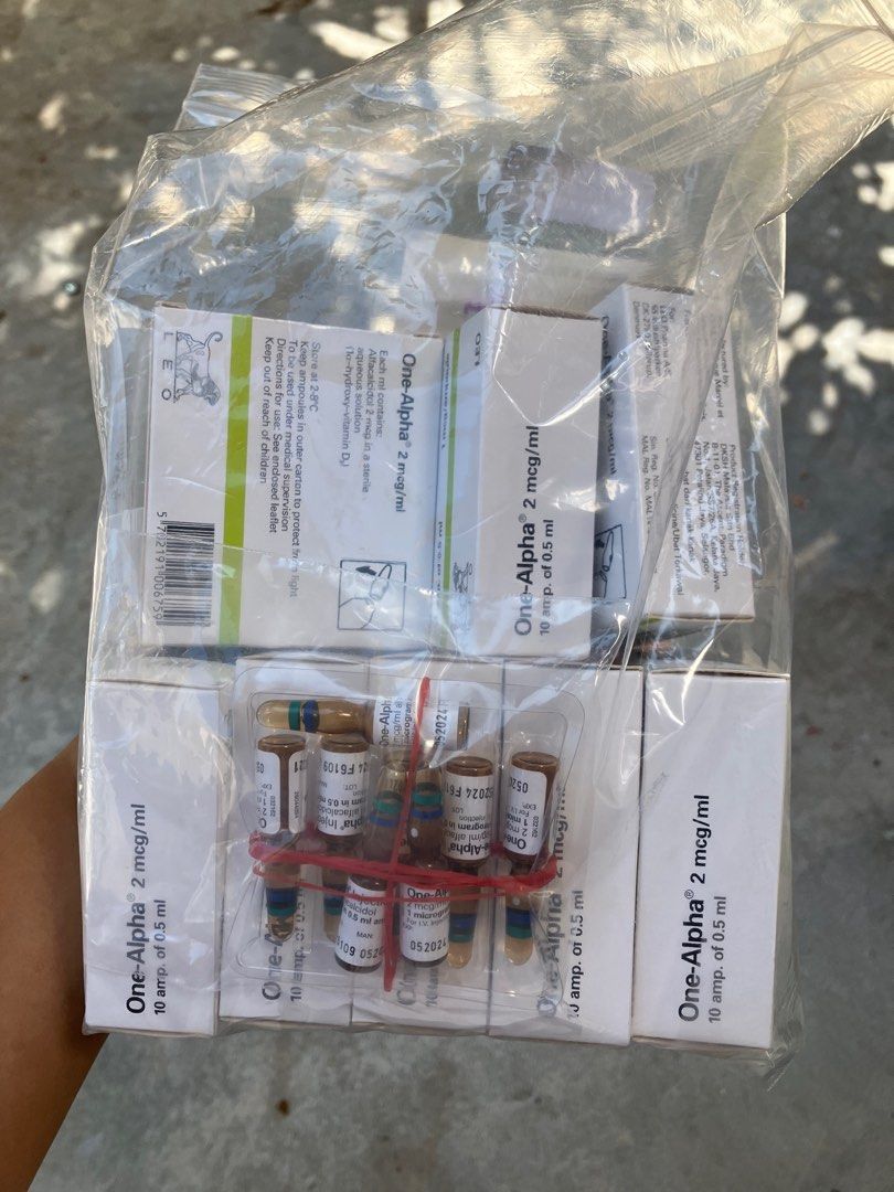 Recormon & One-alpha dialysis nkf renal, Health & Nutrition, Medical ...