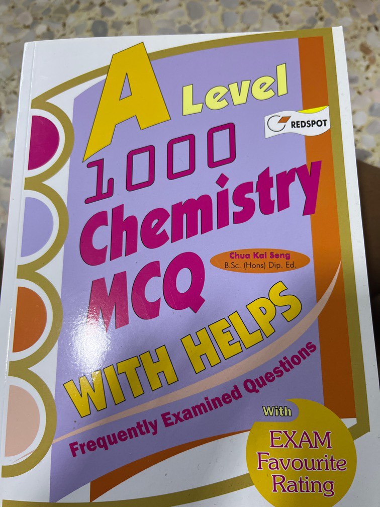 Redspot A Level 1000 Chemistry MCQ with Answers, Hobbies & Toys, Books & Magazines, Assessment ...