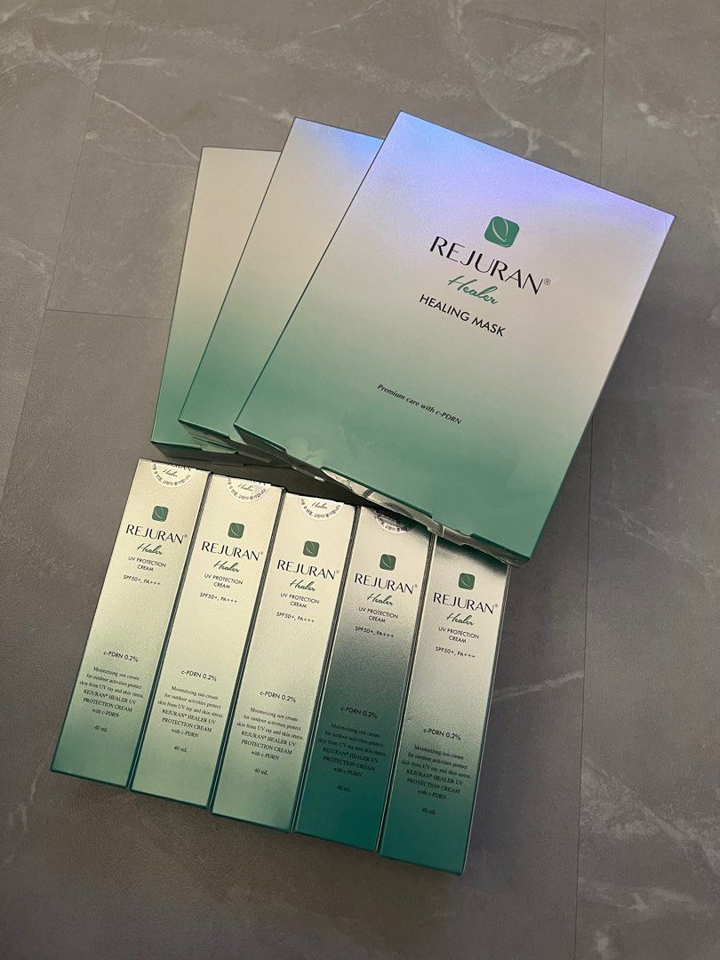 Rejuran Sunscreen & Healing Mask, Beauty & Personal Care, Face, Face ...