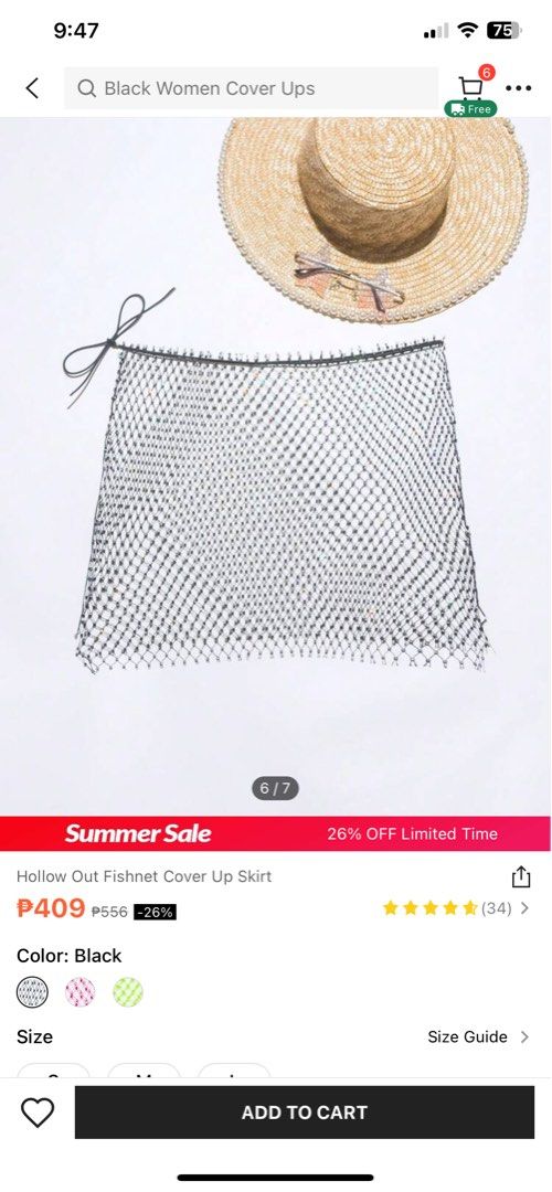 rhinestone fishnet top and bottom black medium on Carousell