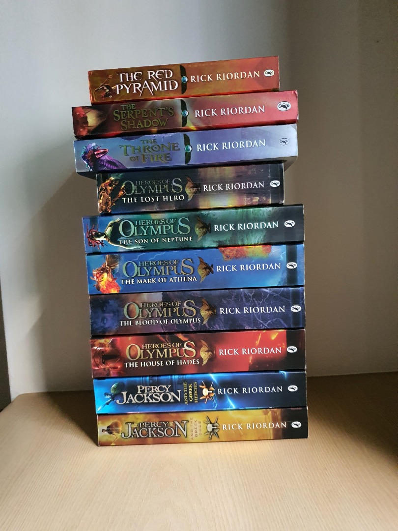 Rick Riordan Books, Hobbies & Toys, Books & Magazines, Fiction & Non ...