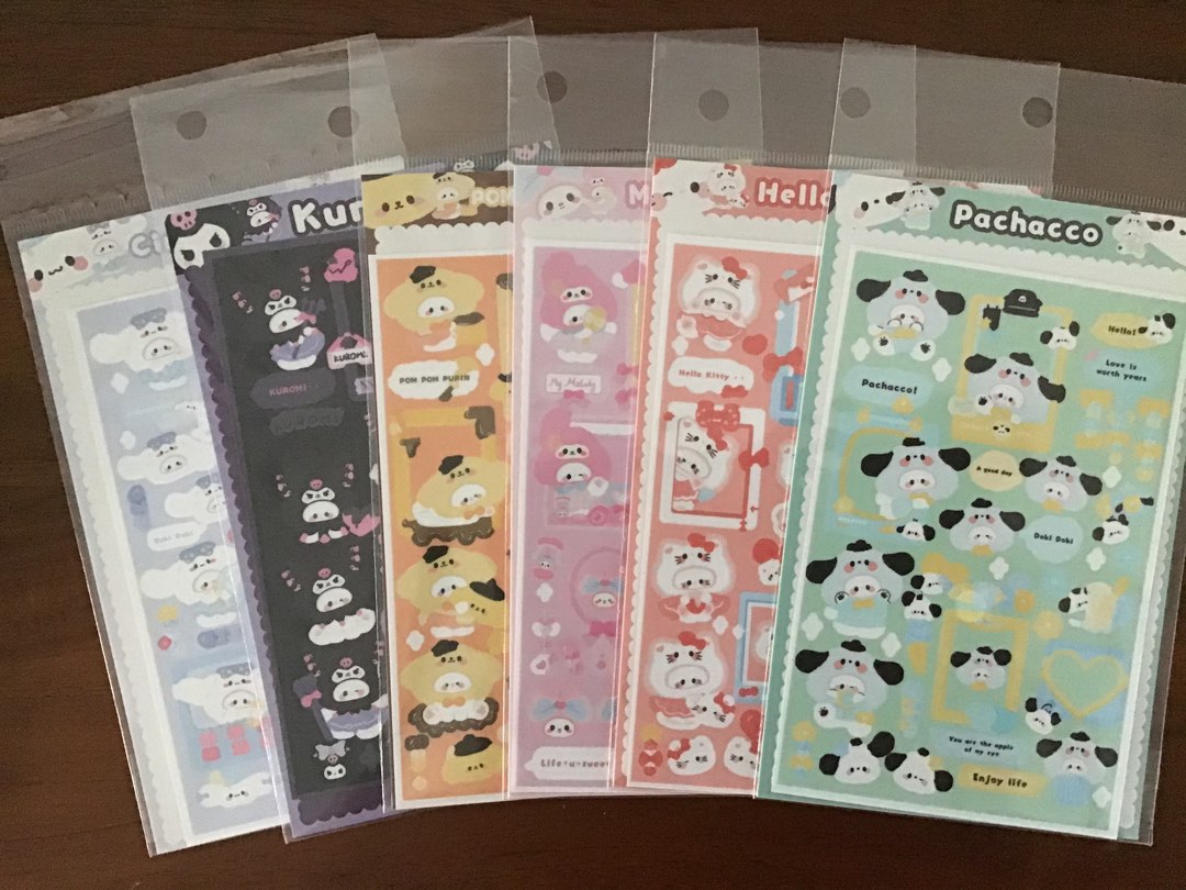 Sanrio sticker, Hobbies & Toys, Stationery & Craft, Other Stationery ...