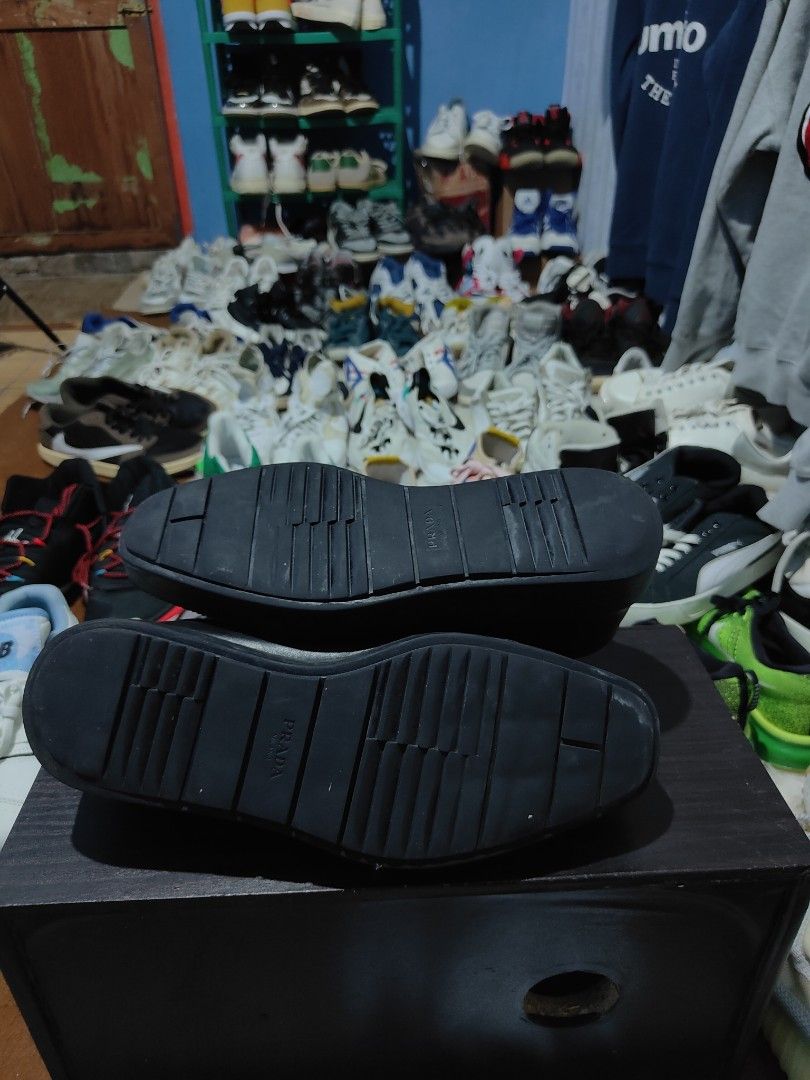 Sepatu Prada Milano, Fesyen Pria, Sepatu , Sepatu Formal di Carousell