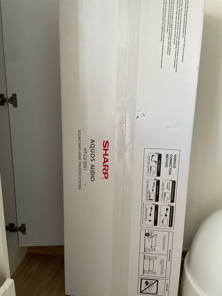Sharp Aquos Studio Soundbar - HT-C21DS1, TV & Home Appliances, TV ...