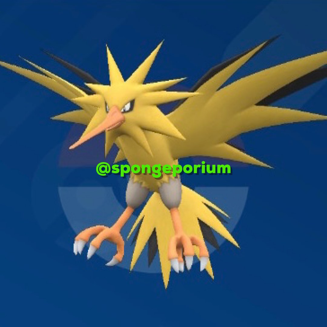 Shiny Zapdos (Pokemon Scarlet & Violet) (Nintendo Switch), Video Gaming ...