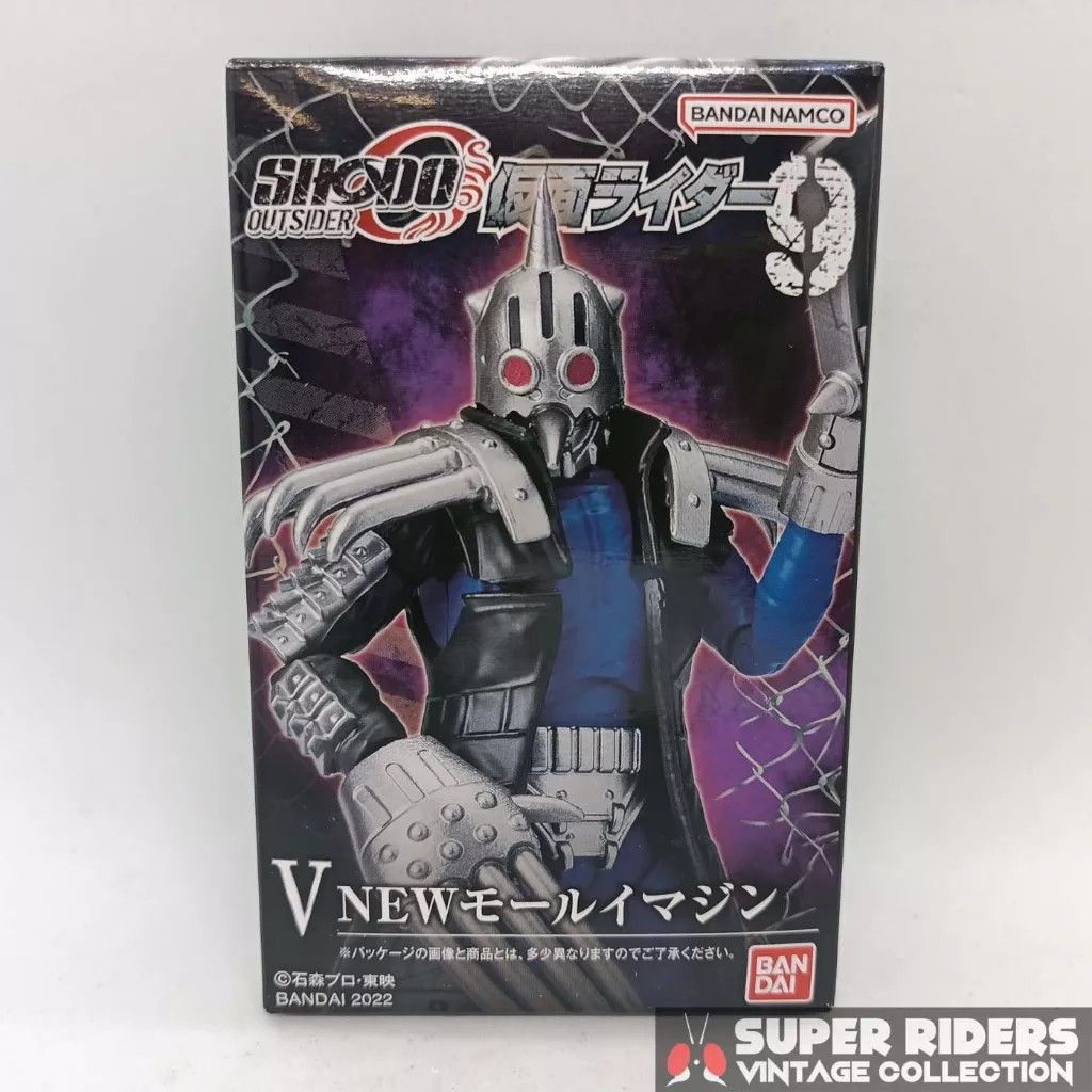 Shodo-O Kamen Rider Ride Player/Darkroachi/Albiroachi/Mole Imagin ...