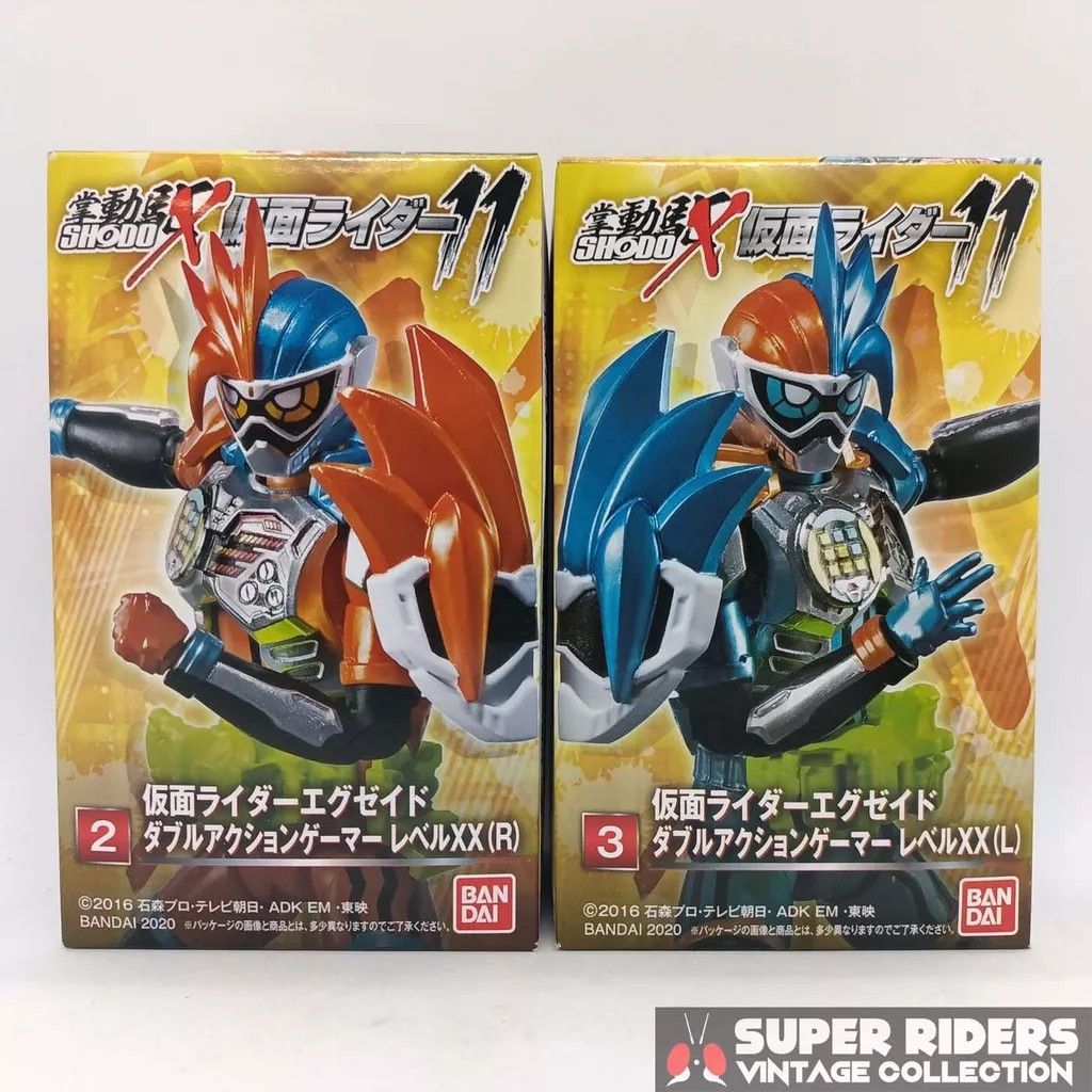 Shodo-X Kamen Rider Faiz Accel Form/Super-1/Ex-Aid/Cross-Z/Great Cross ...