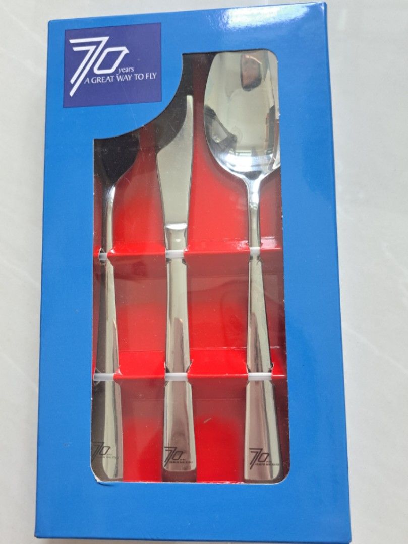 Singapore Airlines Collector's Utensil Set, Furniture & Home Living ...