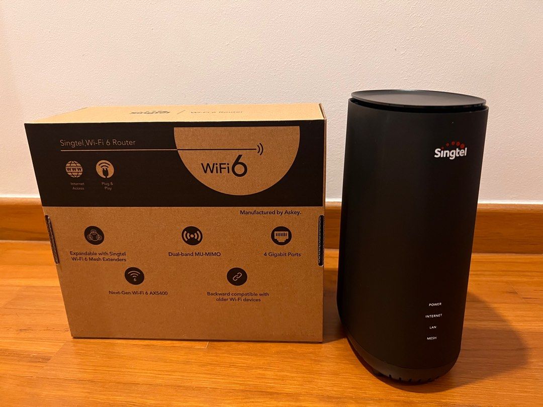 Singtel Wifi Router Rt W D Computers Tech Parts Accessories Networking On Carousell