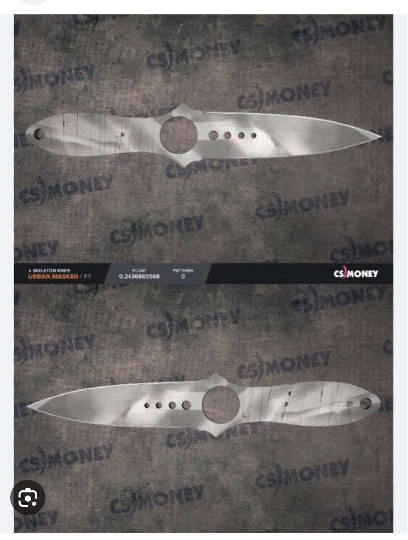 Skeleton knife urban masked field tested, Women's Fashion, Jewelry ...