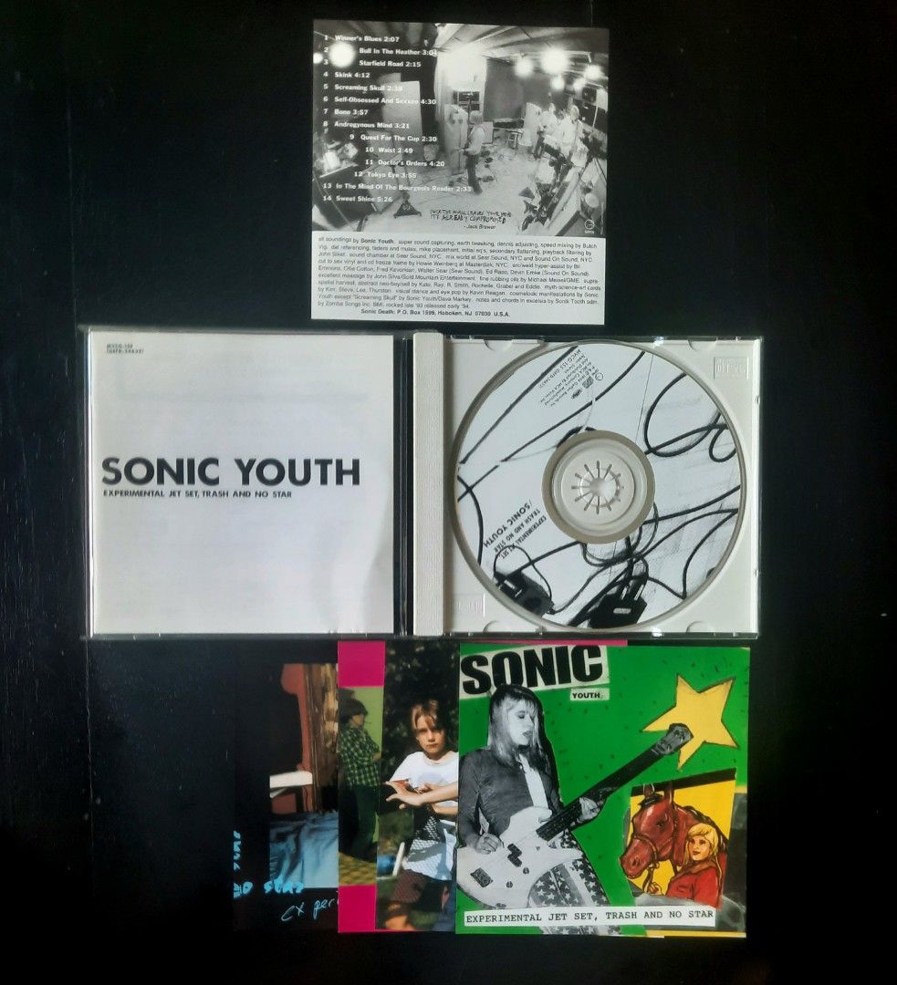 Sonic Youth - Experimental Jet Set, Trash And No Star CD, Hobbies ...