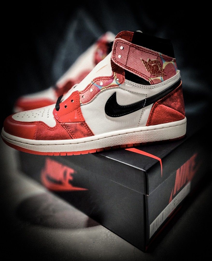 Spiderverse next chapter- Nike Jordan 1, Women's Fashion, Footwear ...