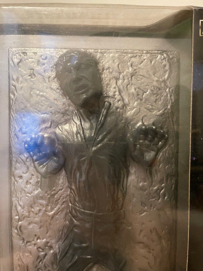 Star Wars Carbonite Block with Frozen Han Solo, Hobbies & Toys, Toys ...