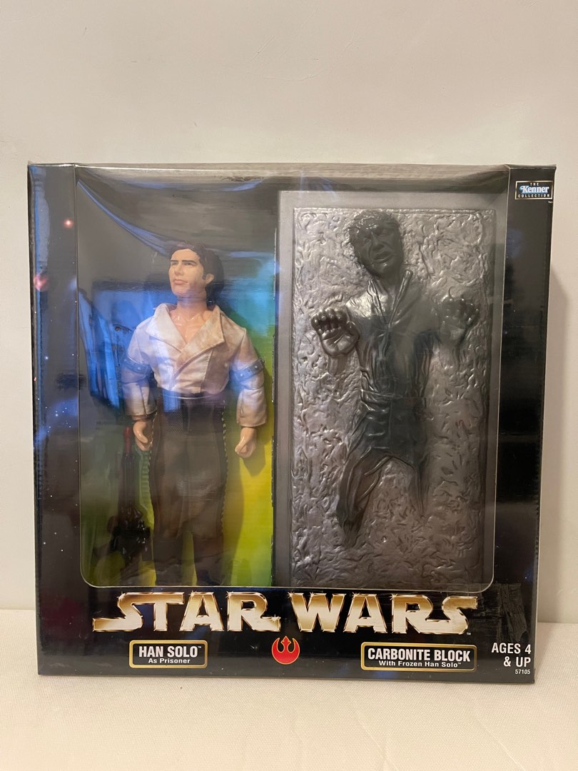 Star Wars Carbonite Block with Frozen Han Solo, Hobbies & Toys, Toys ...