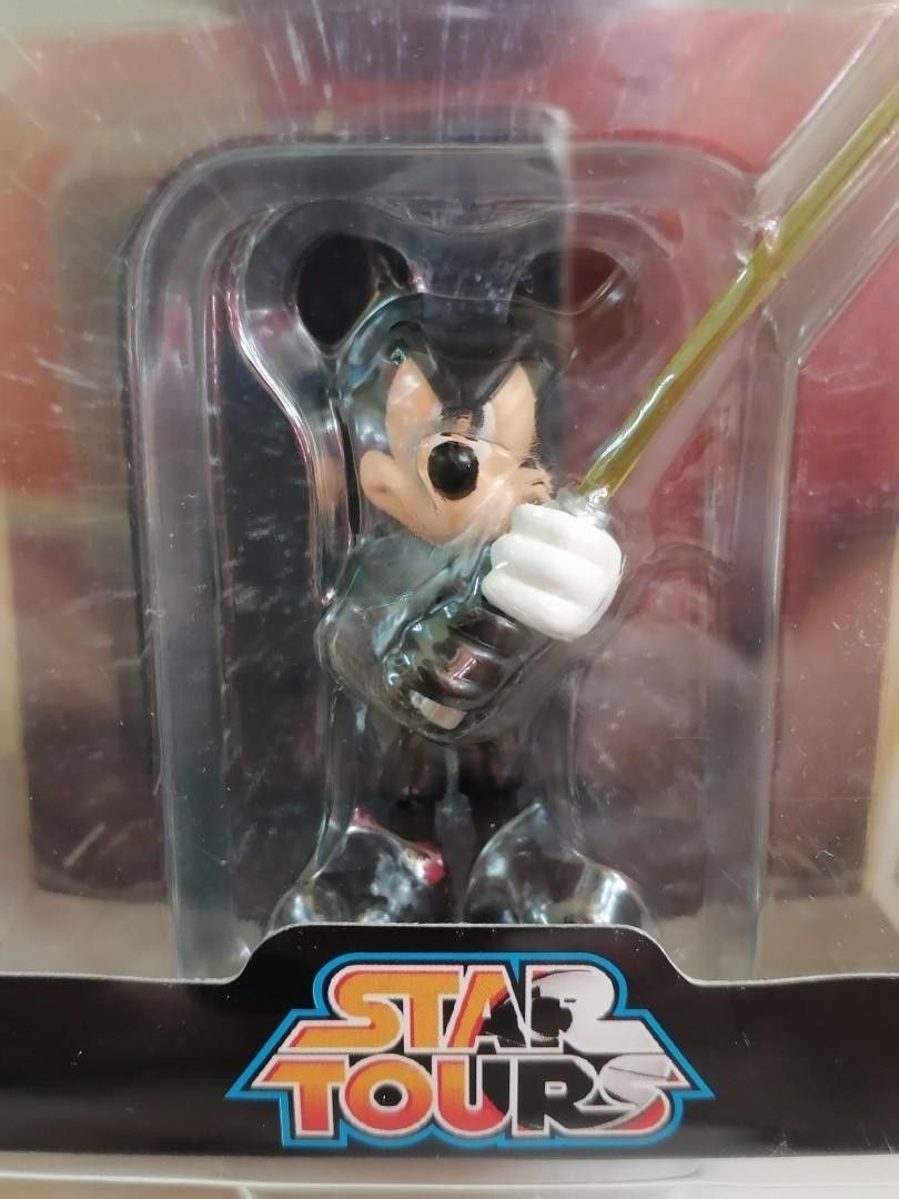 Star Wars Star Tours Mickey Mouse as Luke Skywalker Jedi Knight gh ...