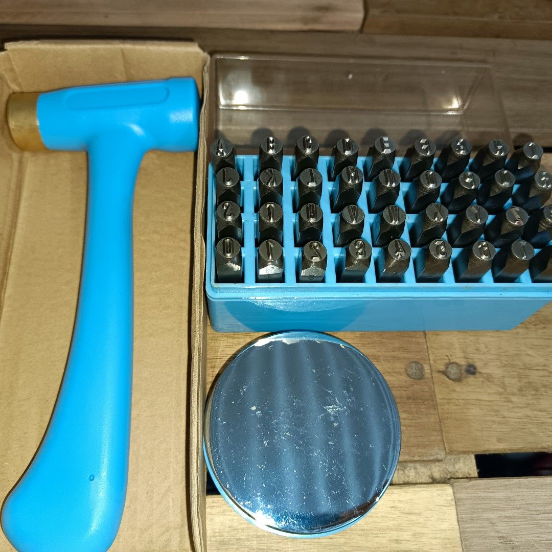 Steel Stamping Kit, Hobbies & Toys, Stationary & Craft, Craft Supplies ...