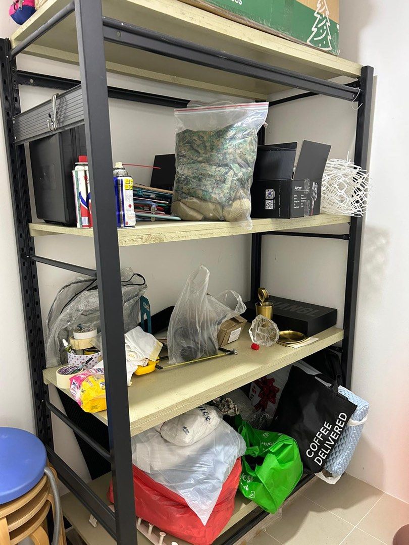Storeroom rack, Furniture & Home Living, Furniture, Shelves, Cabinets ...