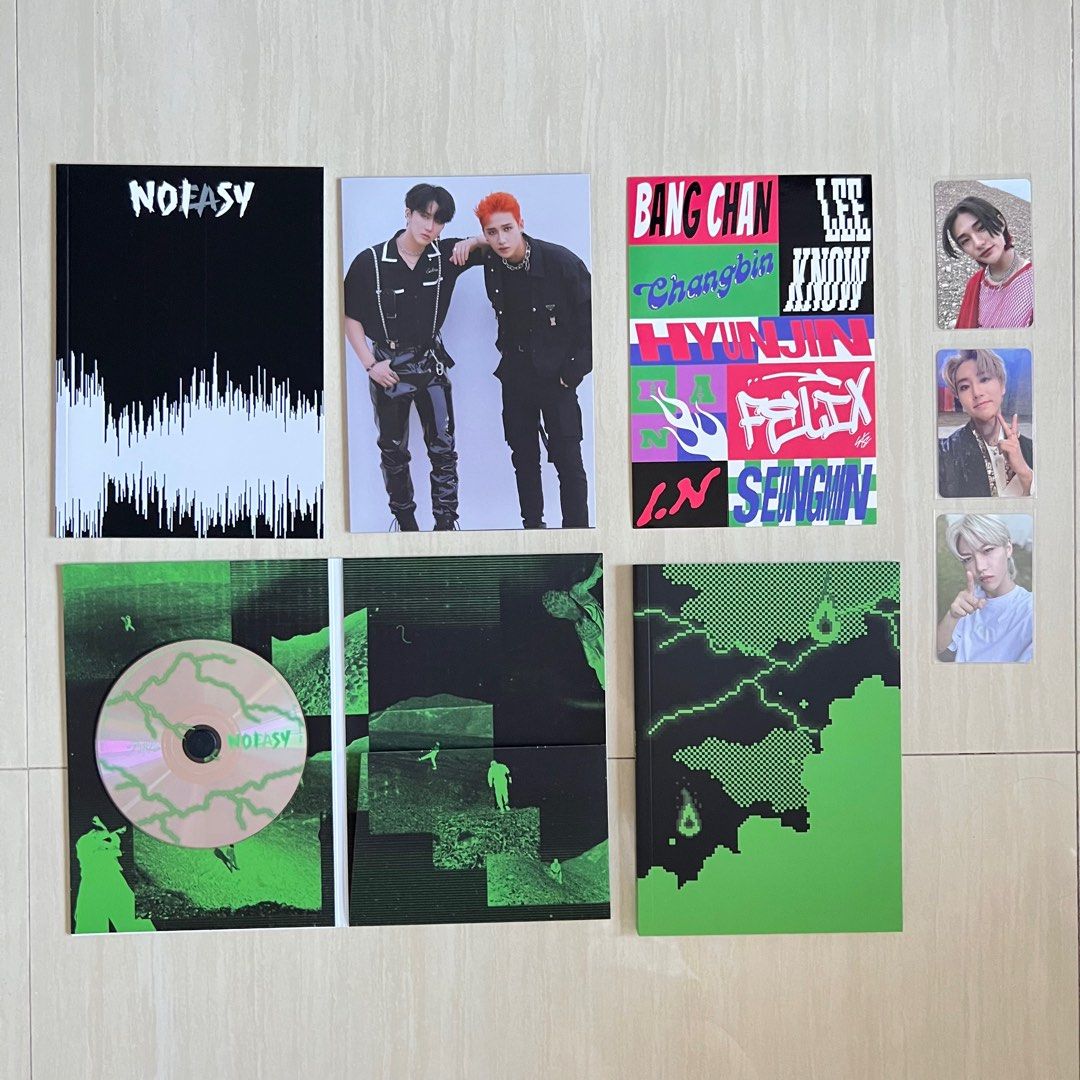 STRAY KIDS - NO EASY [STANDARD VERSION] A VER. on Carousell