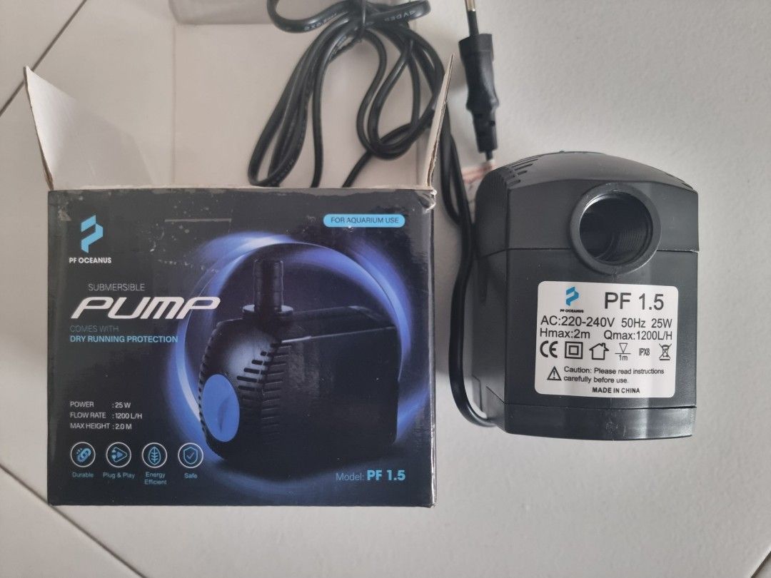 Submersible Pump, Pet Supplies, Homes & Other Pet Accessories on Carousell