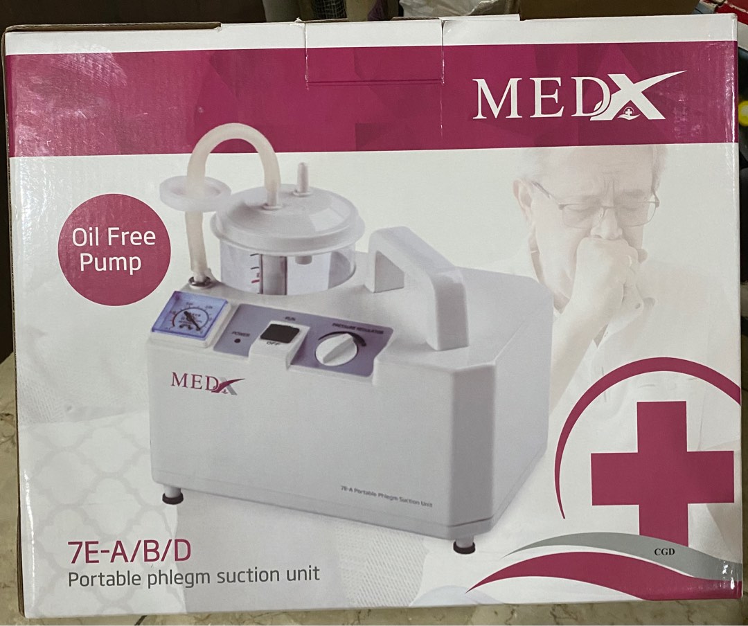 Suction Machine Medx, Health & Nutrition, Medical Supplies & Tools on ...