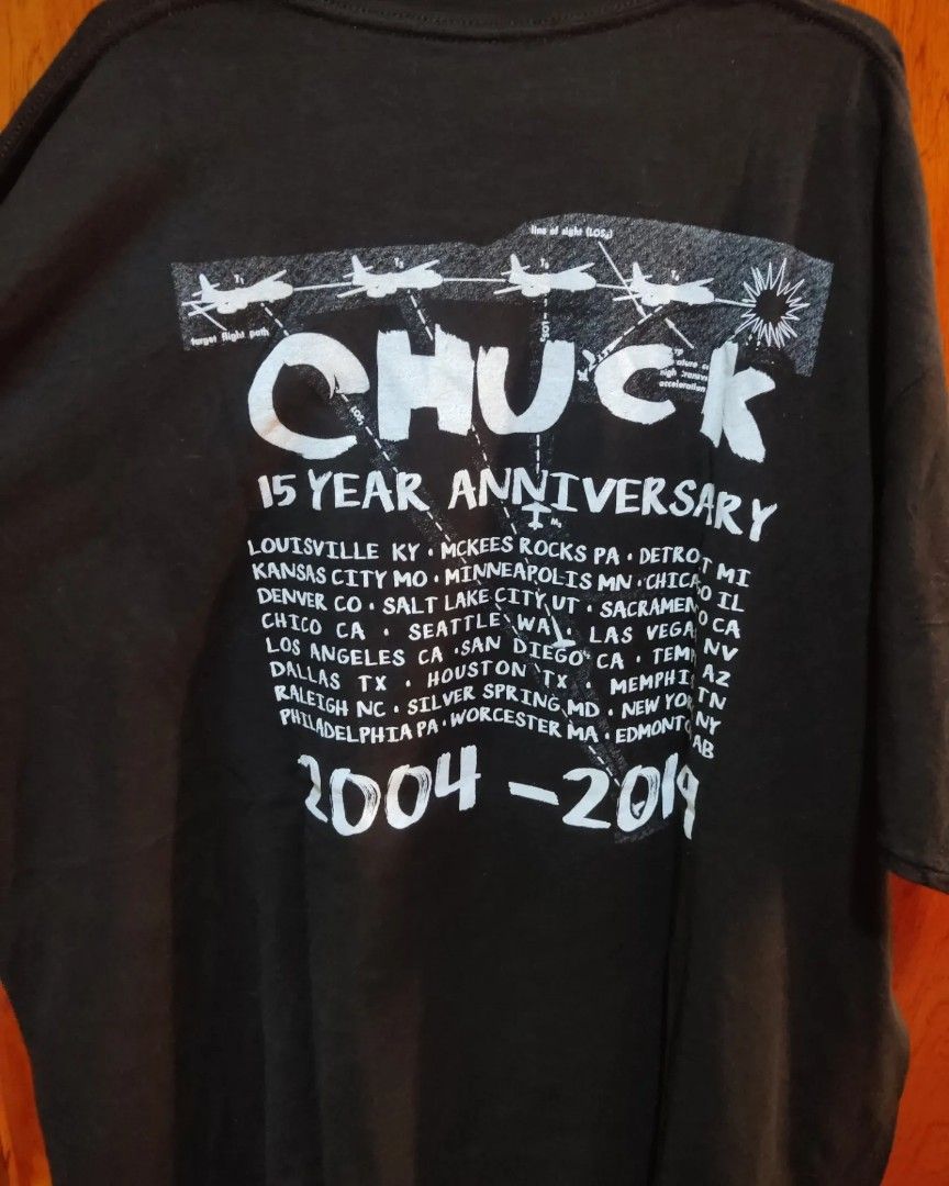 Sum41 Chuck Tour Tee on Carousell