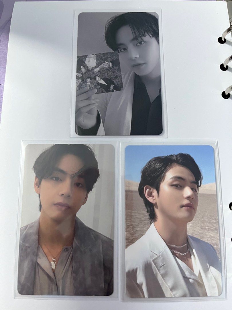 Taehyung Proof Photocard set on Carousell