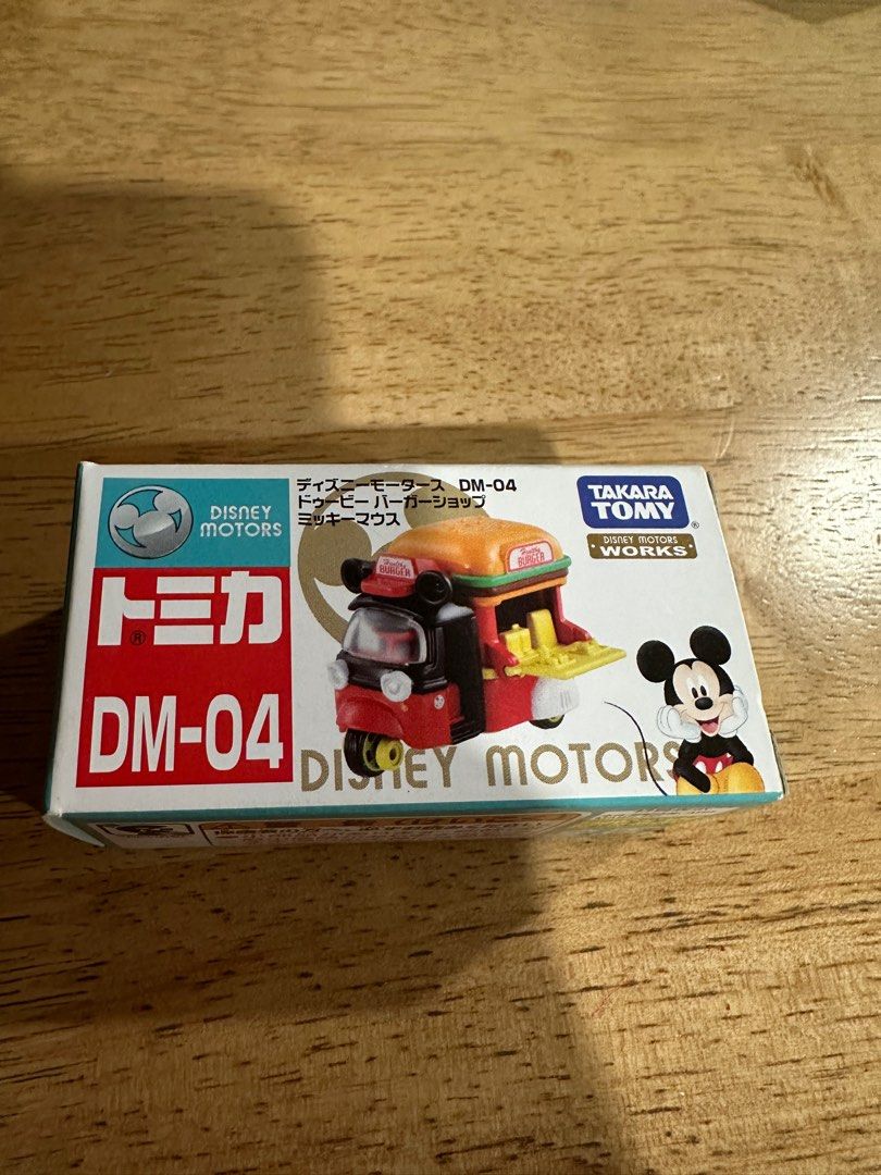 Takara Tomy Disney Motors Mickey Burger Scooter, Hobbies & Toys, Toys ...
