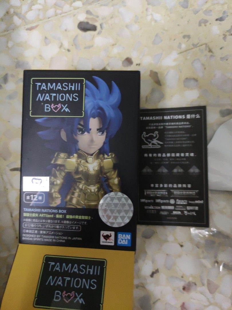 Tamashi nation box saint seiya, Hobbies & Toys, Toys & Games on Carousell