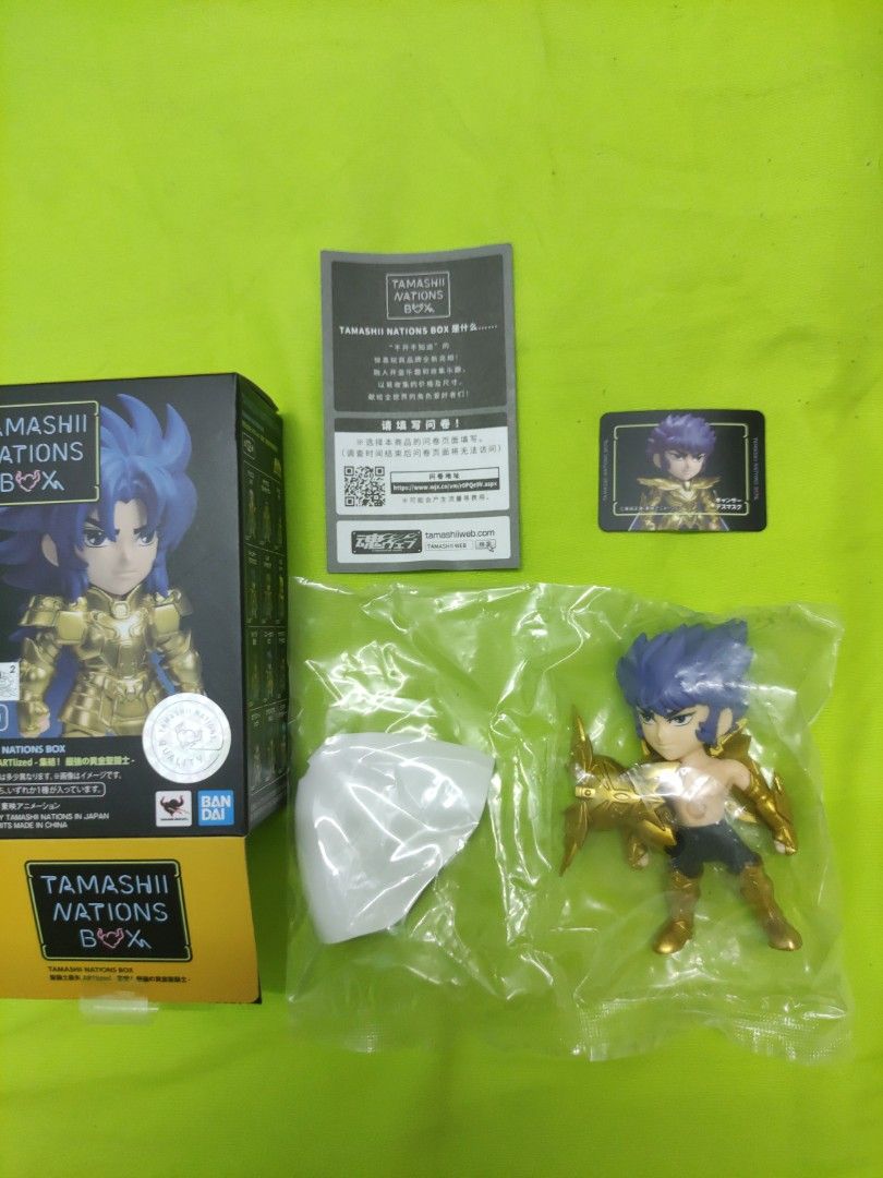 Tamashi nation box saint seiya, Hobbies & Toys, Toys & Games on Carousell