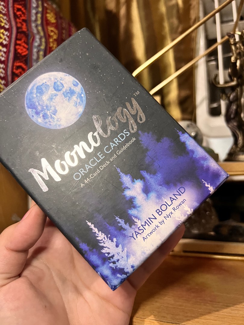 Tarot And Oracle Cards Moonology Oracle Deck On Carousell