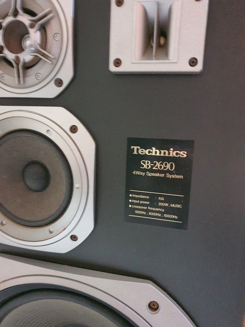 Technics Speaker, Audio, Soundbars, Speakers & Amplifiers on Carousell