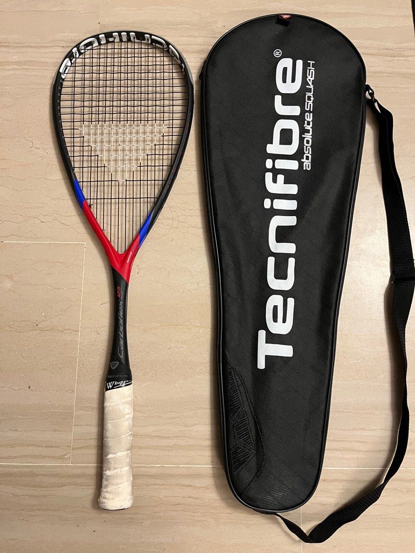 Technifibre Carbonflex 125 X-Speed Squash Racquet, Sports Equipment ...